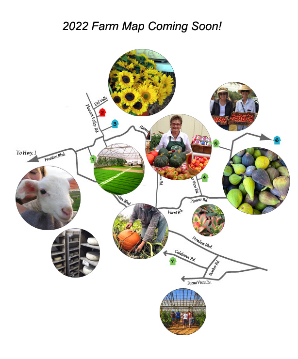 Map – Open Farm Tours